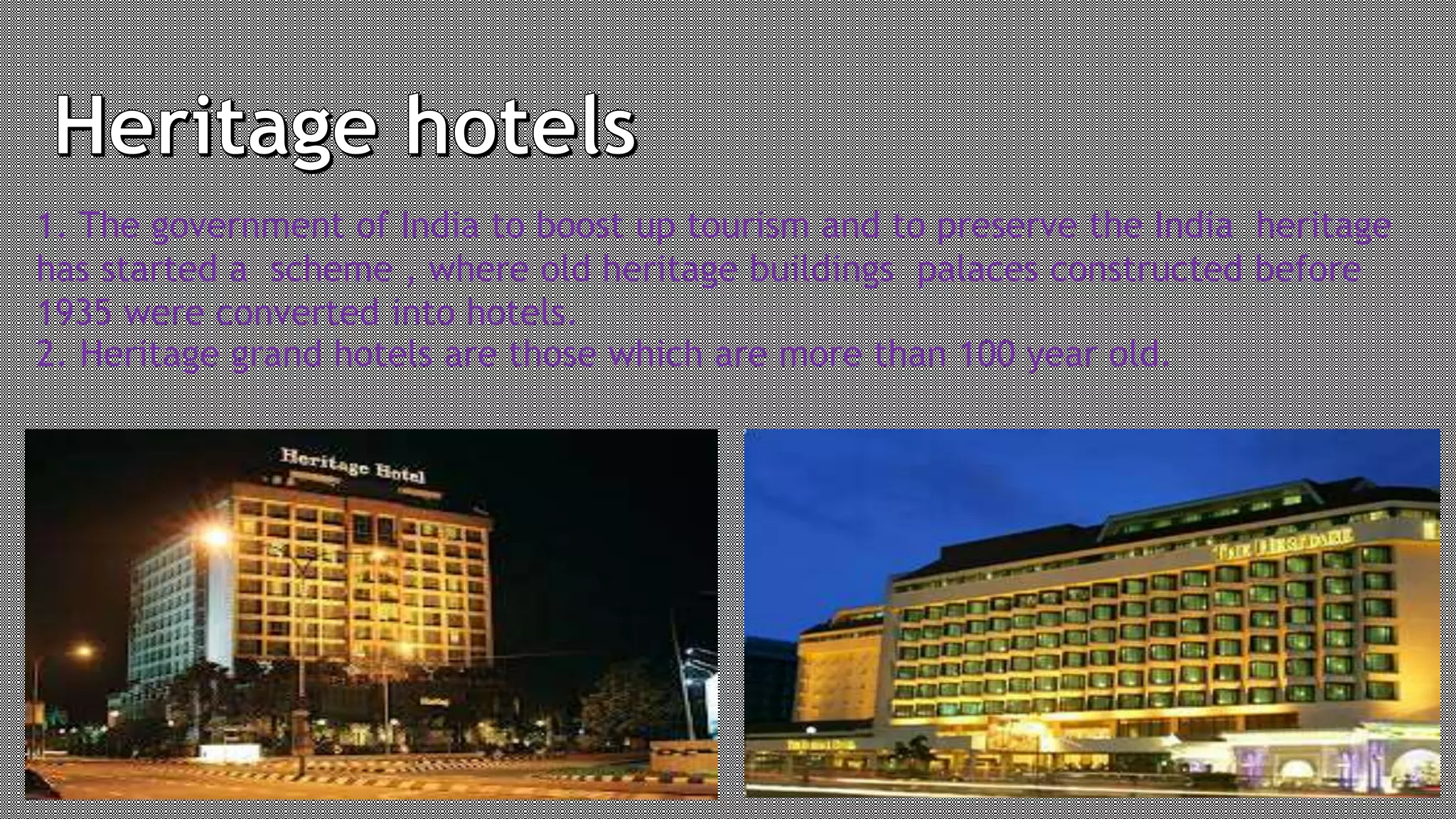 Types of hotels | PPTX