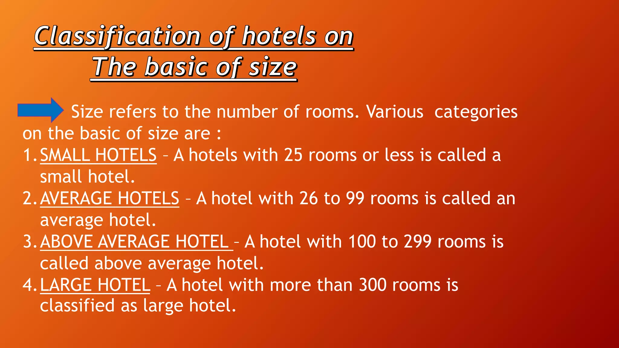 Types of hotels | PPTX