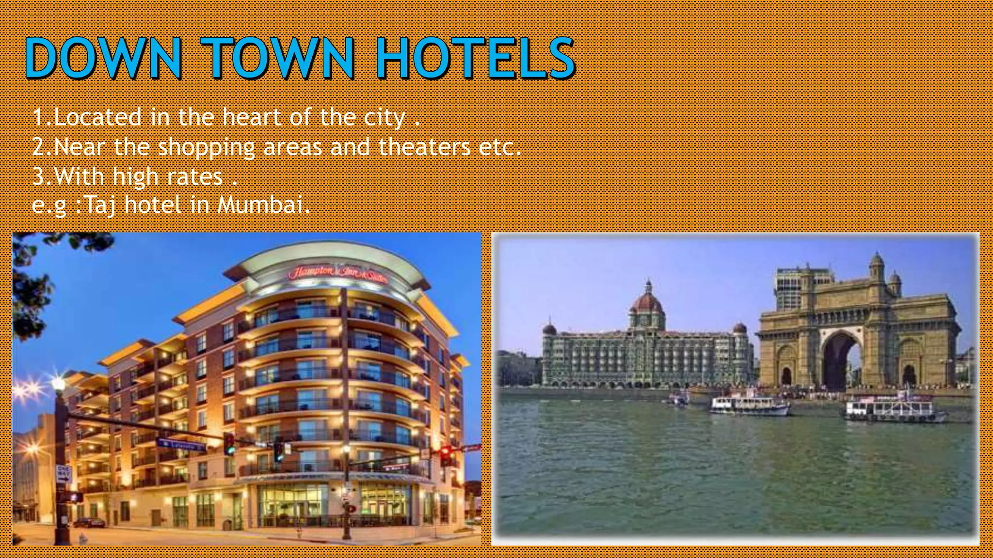 Types of hotels | PPTX