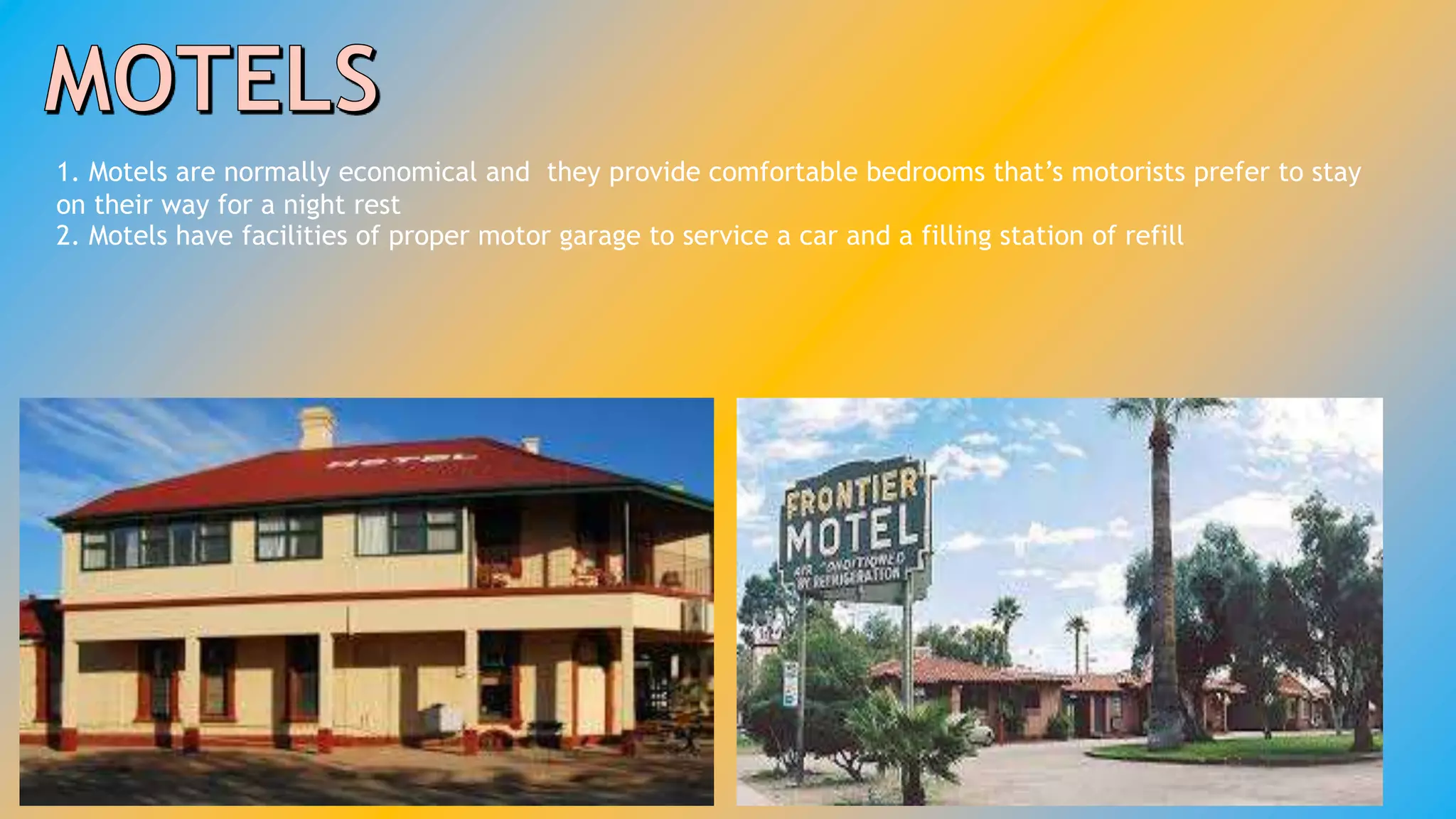 Types of hotels | PPTX
