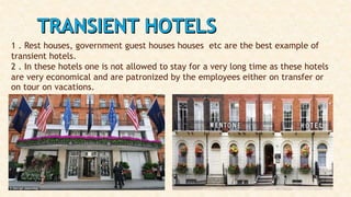 Types of hotels | PPTX