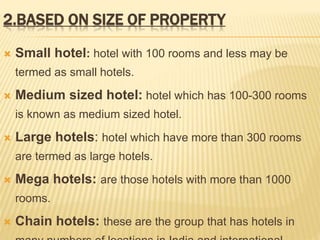 Types of hotels 1 | PPTX