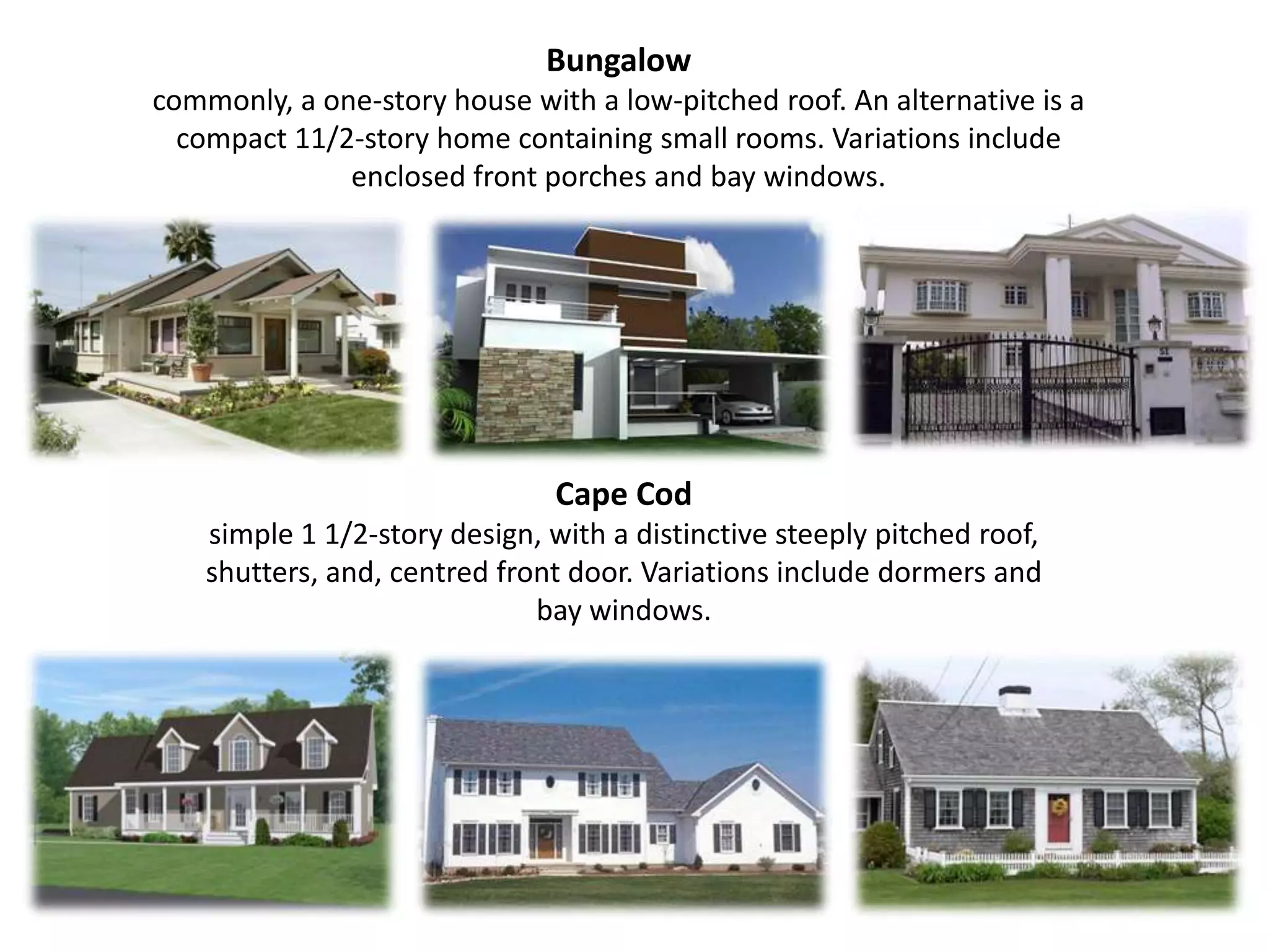 Types of house | PPTX