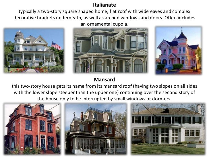Different Types Of Houses Pictures With Names - The house's ...