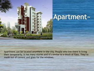 Types of houses esl | PPTX | Houses | Real Estate