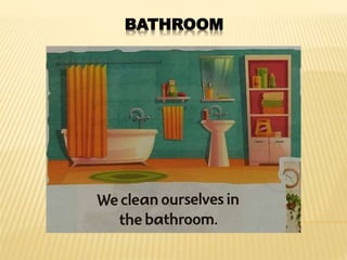 Types of houses, parts of house, rooms in my house | PPT