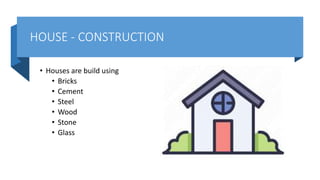 Types of houses final | PPTX