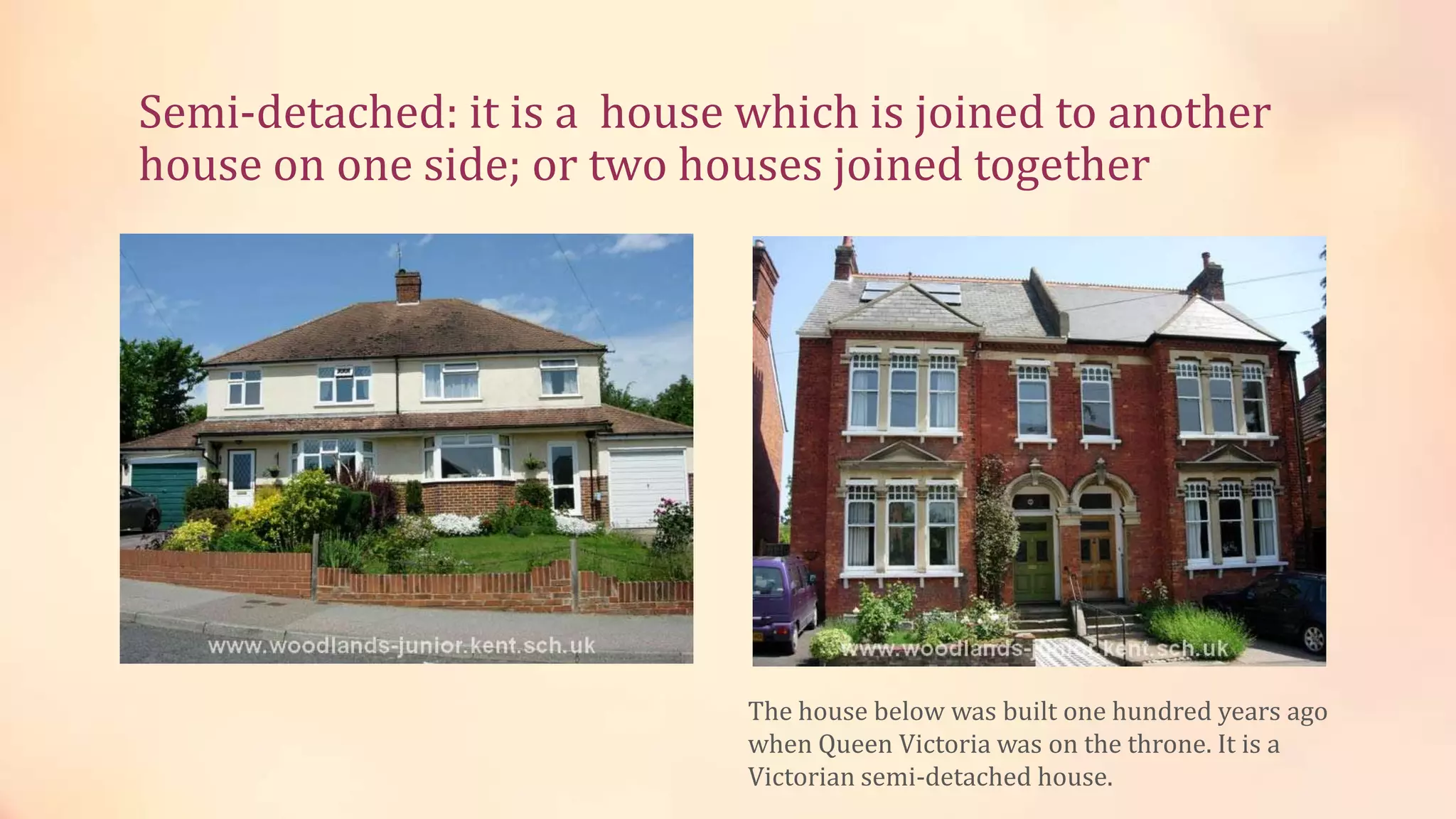 Types of houses in england | PPTX