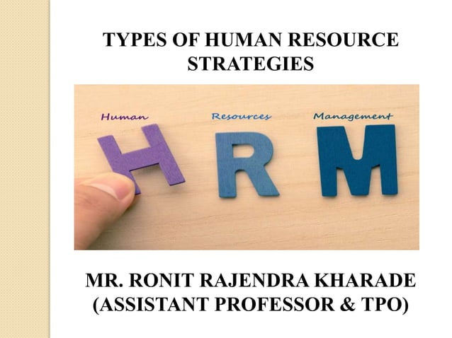 Types of Human Resource Strategies | PPTX | Human Resources | Business