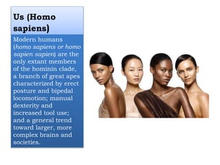 Types of human species | PPTX