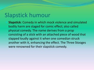 Types of humour | PPTX