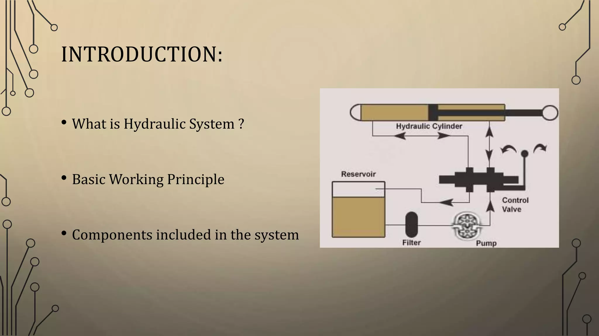 Types of hydraulic oil & its selection | PPTX