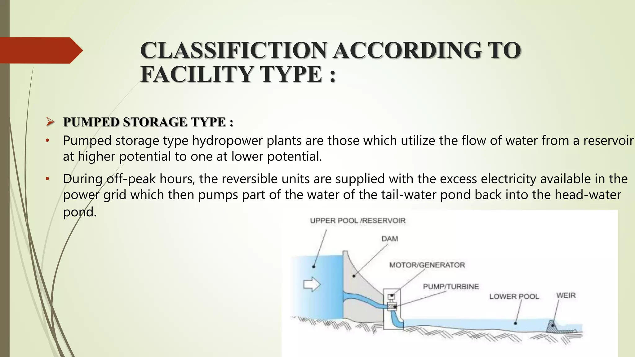 Types of hydro powerplants | PPTX