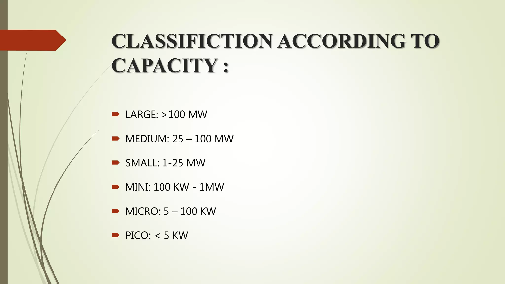Types of hydro powerplants | PPTX
