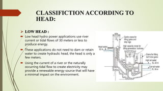 Types of hydro powerplants | PPTX