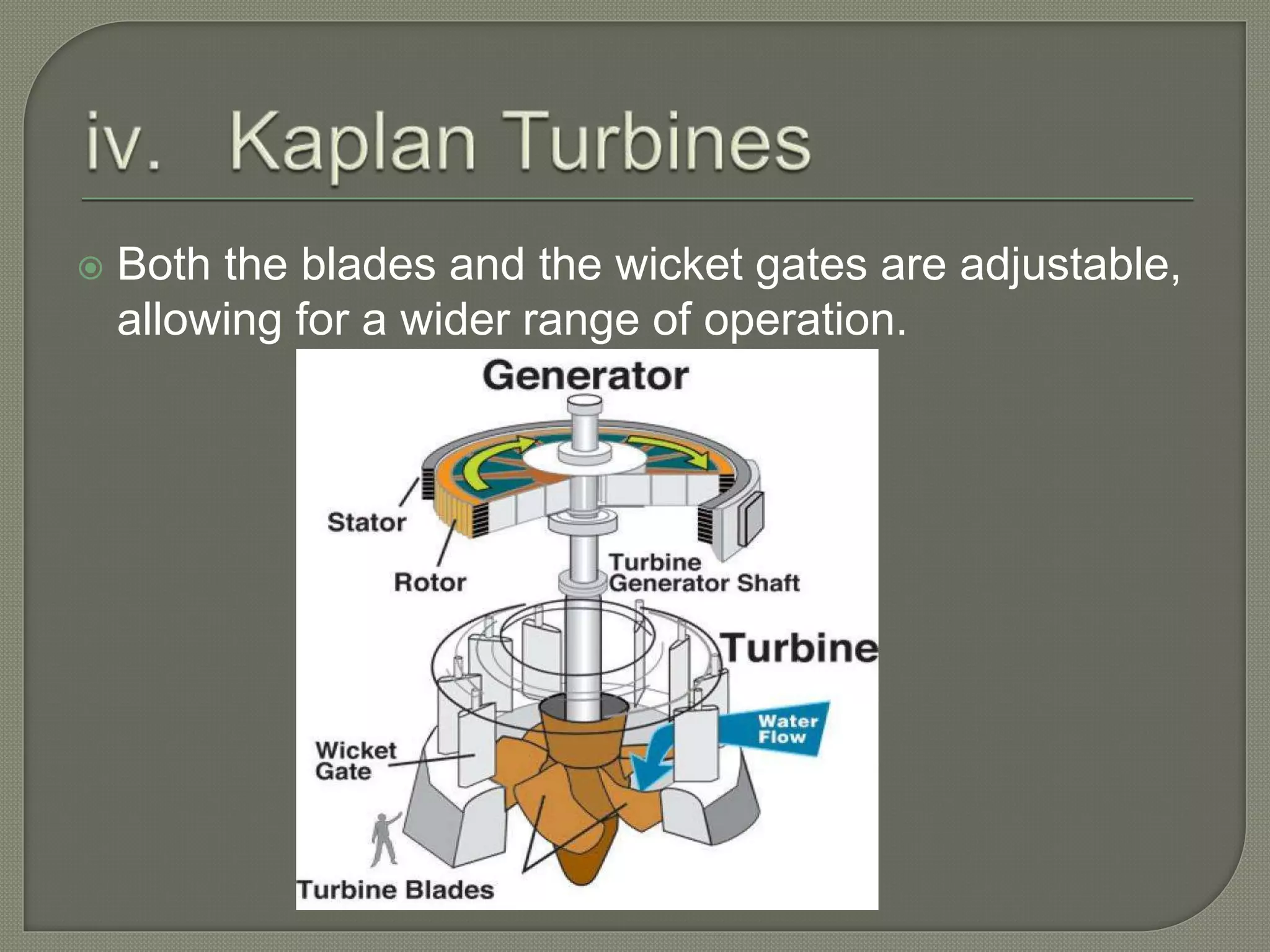 Types of hydropower turbines | PPTX