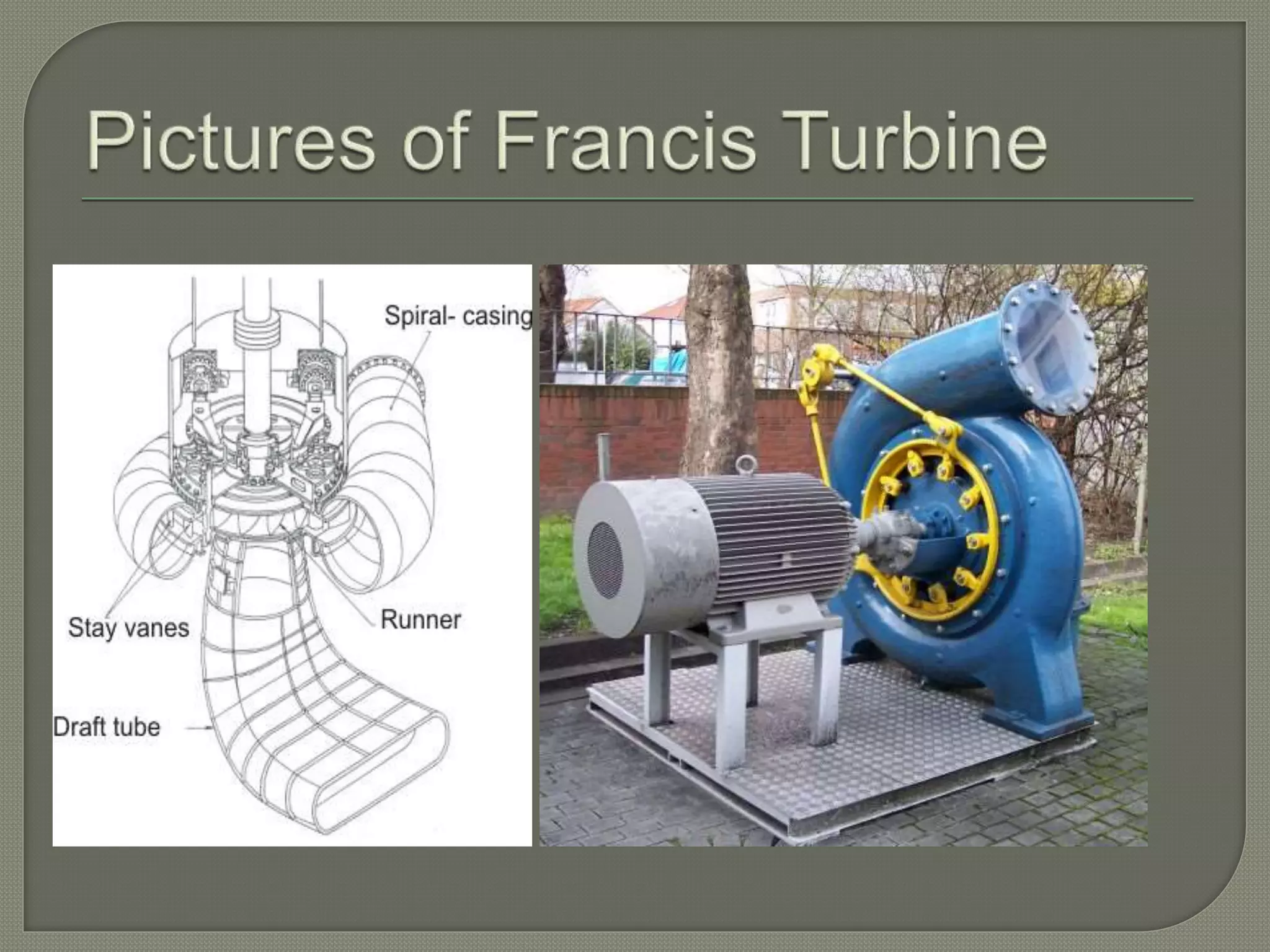 Types of hydropower turbines | PPTX