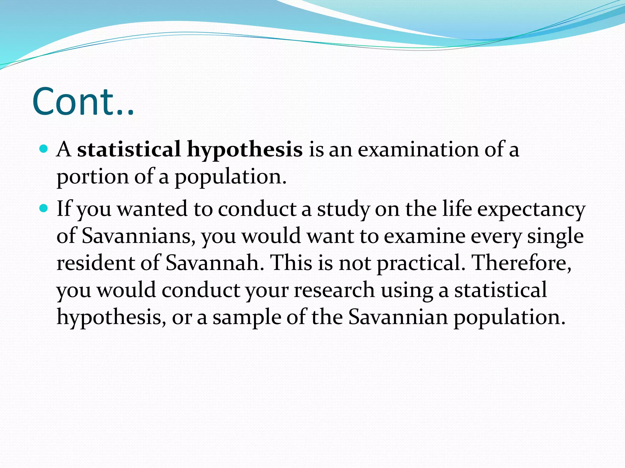 Types of hypothesis | PPTX