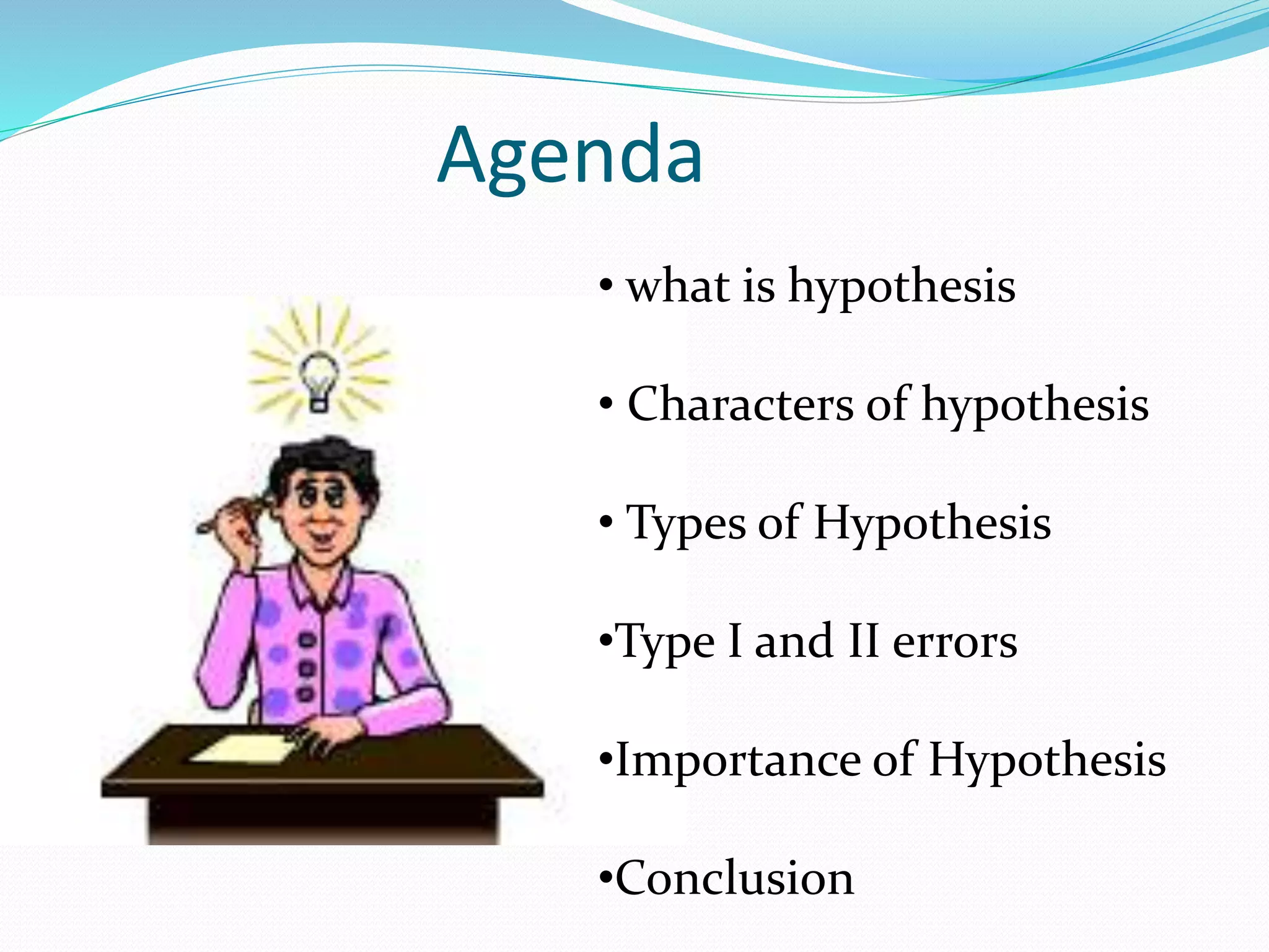Types of hypothesis | PPTX