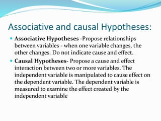 Types of hypothesis | PPTX