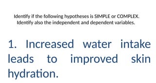 TYPES OF HYPOTHESIS ACTIViTY 2 for Practical Research 2.pptx