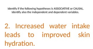 TYPES OF HYPOTHESIS ACTIViTY 2 for Practical Research 2.pptx