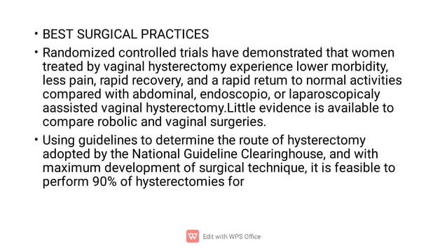 different routes of the Hysterectomy.pdf