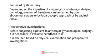 different routes of the Hysterectomy.pdf
