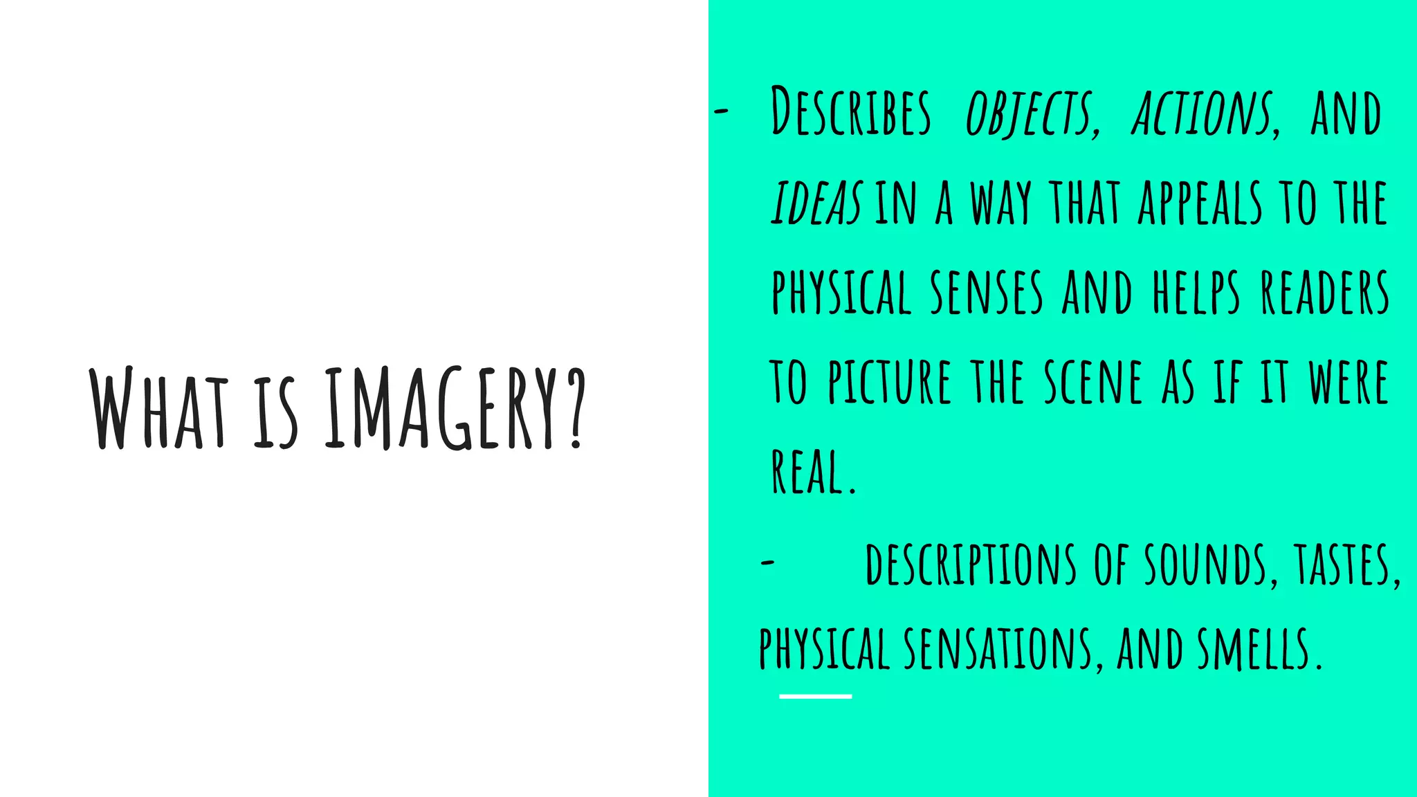 Types of imagery | PDF | Perfume and Fragrance | Beauty