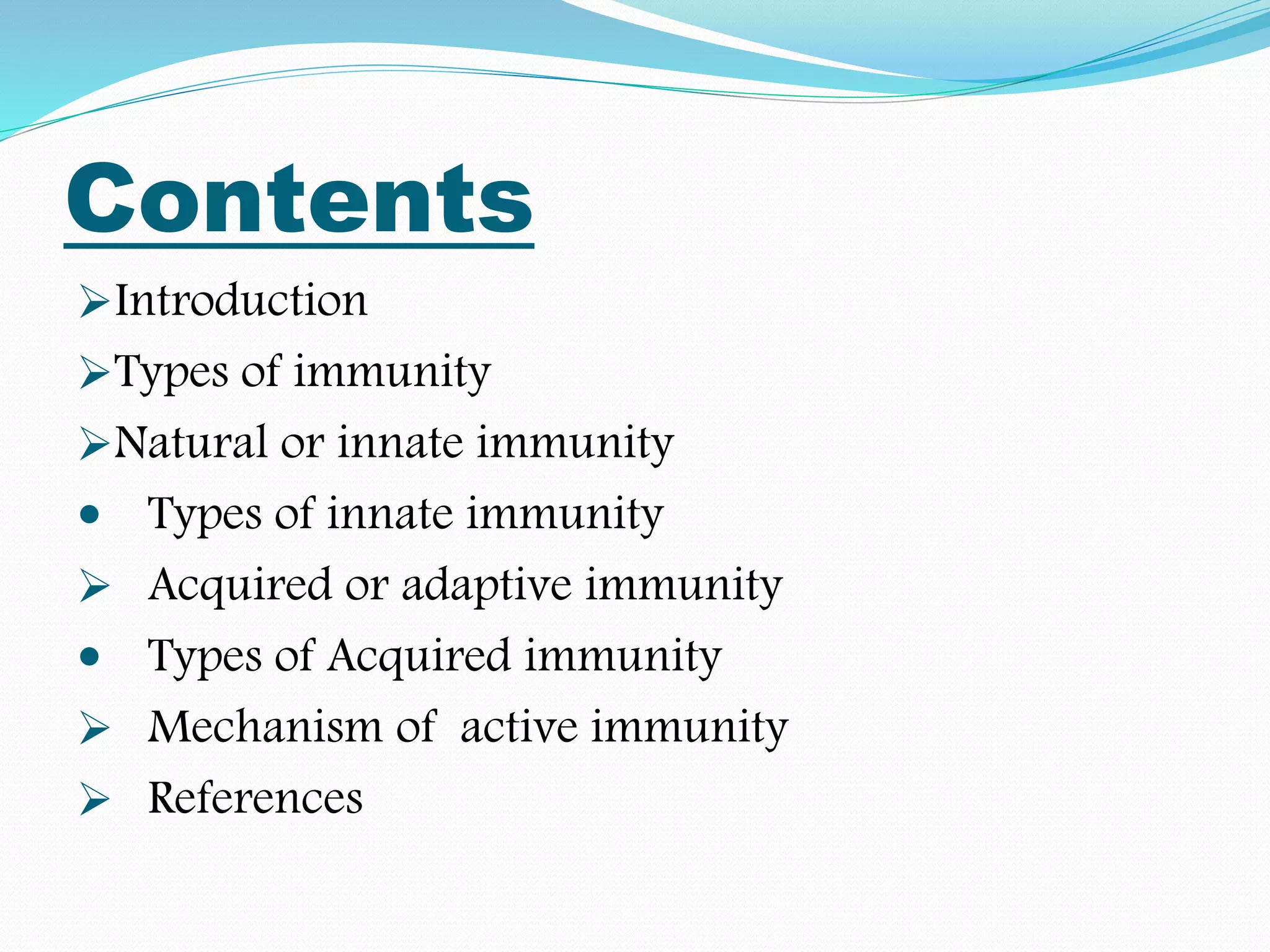 Types of immunity | PPTX