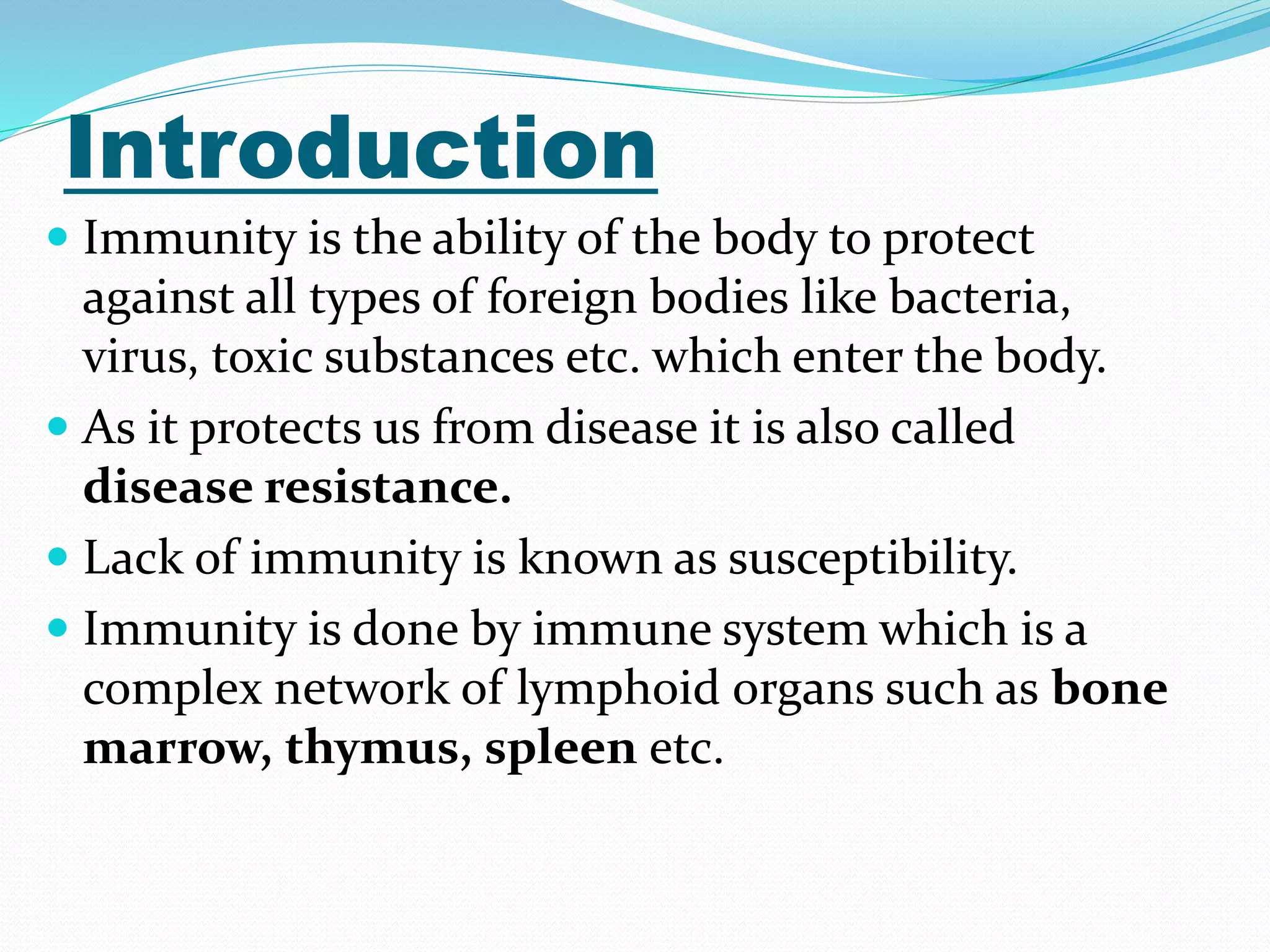 Types of immunity | PPTX