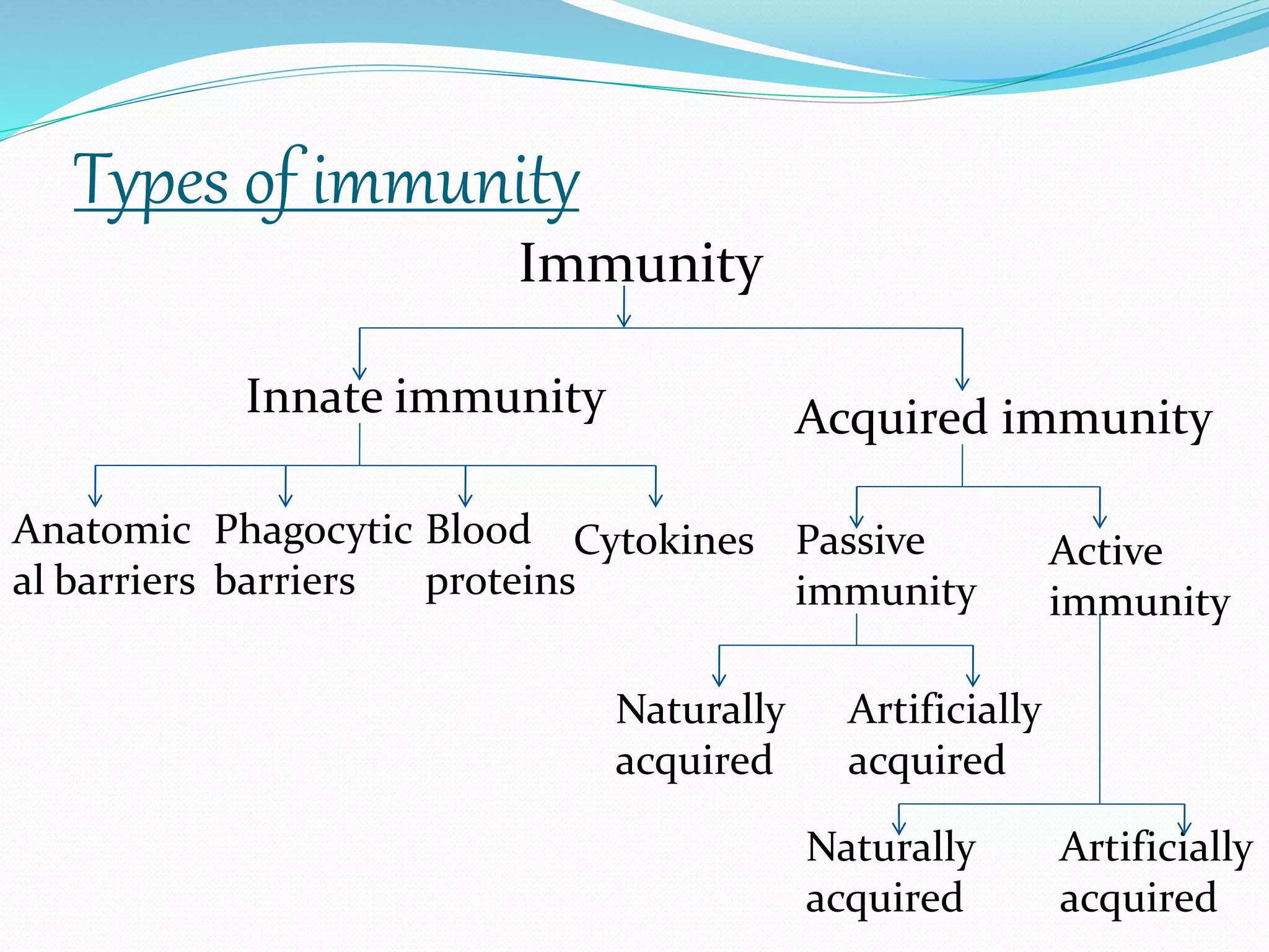 Types of immunity | PPTX