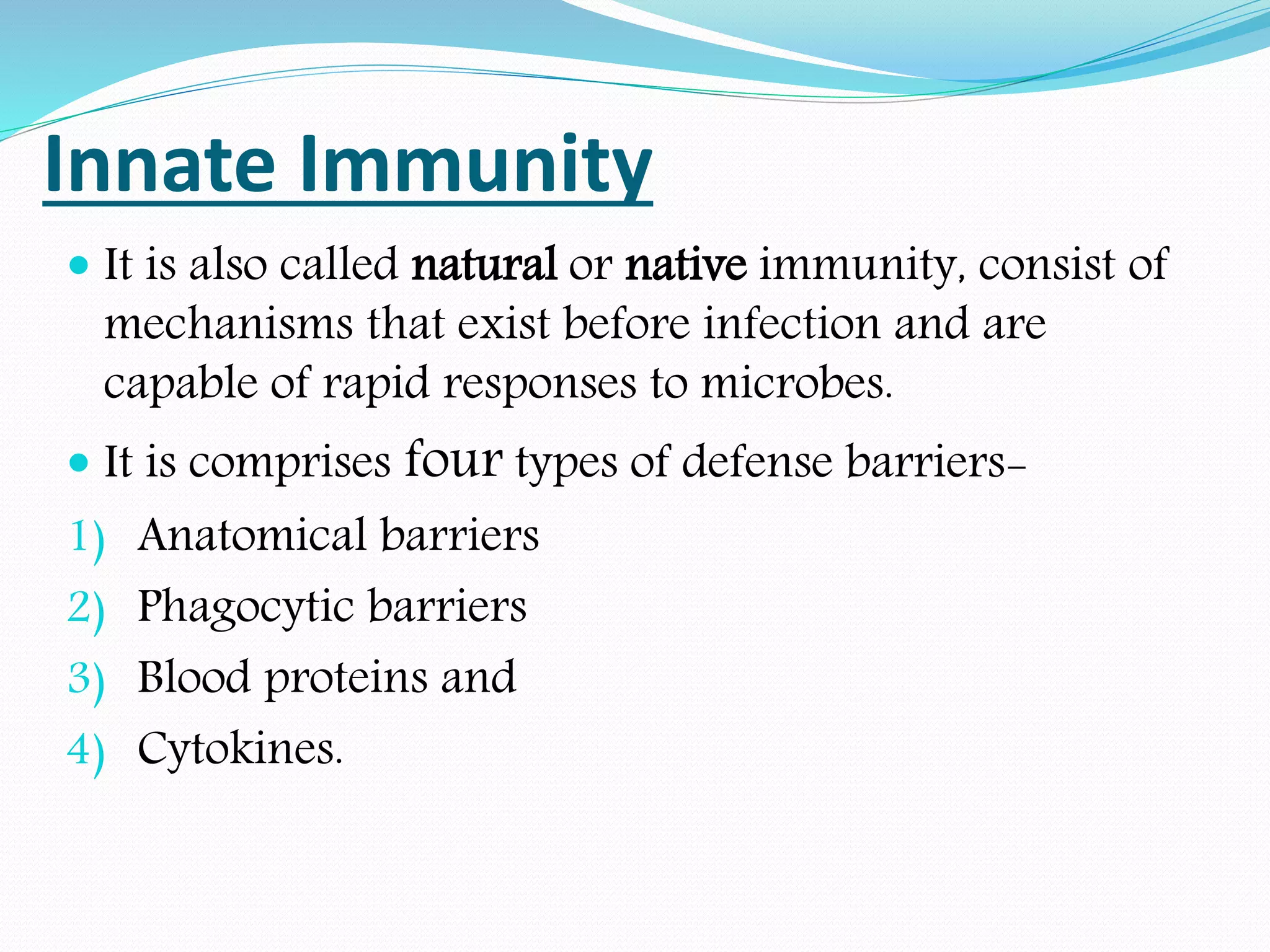 Types of immunity | PPTX