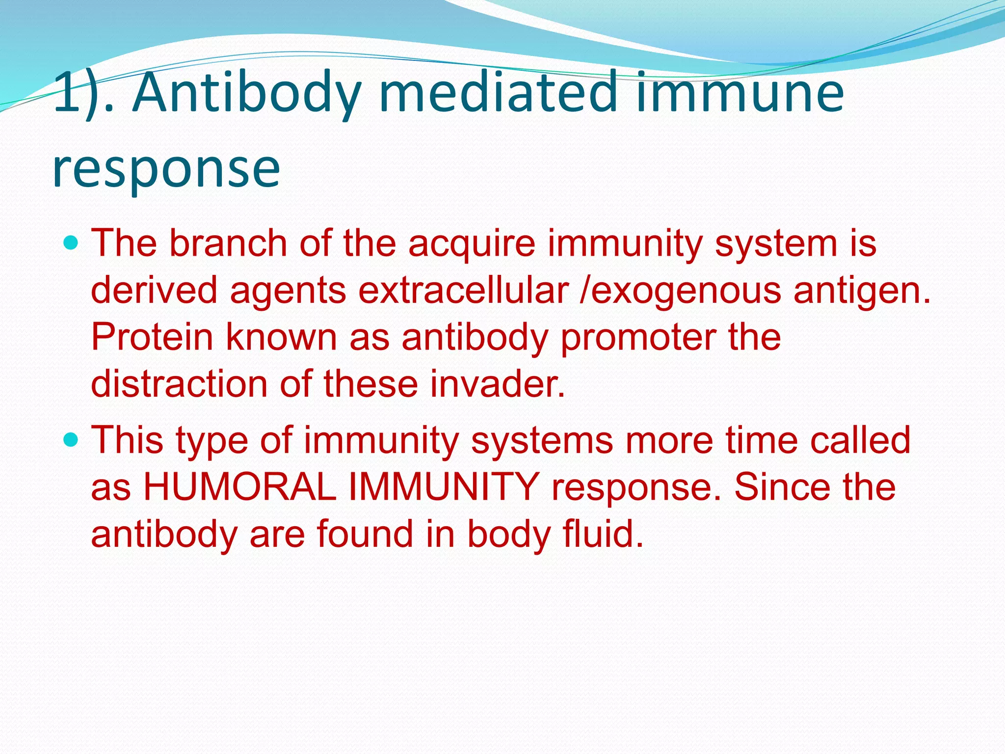 Types of immunity | PPTX