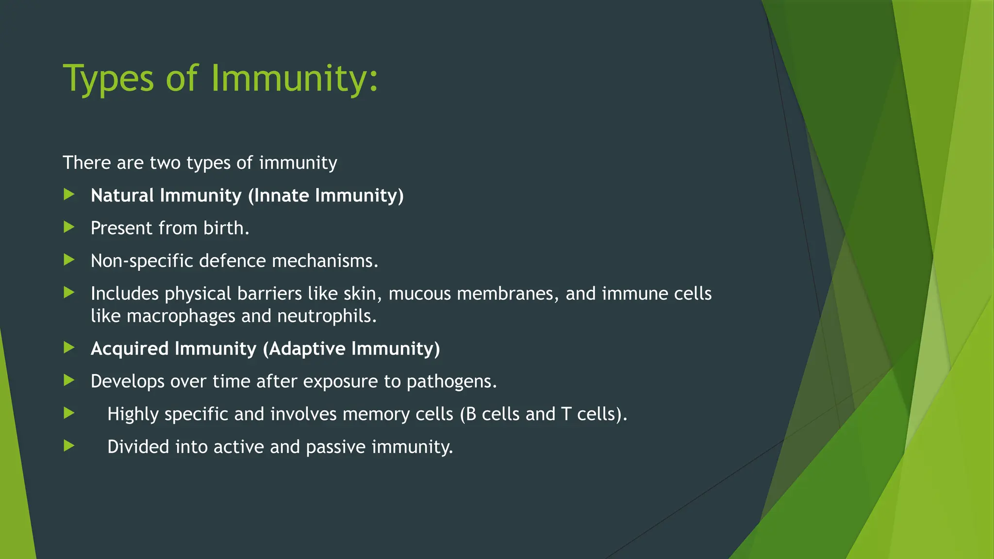 TYPES OF IMMUNITY AND IMMUNE RESPONSE.pptx