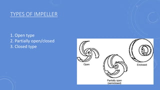Types of impellers | PPTX