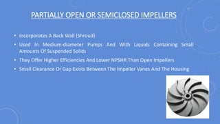 Types of impellers | PPTX