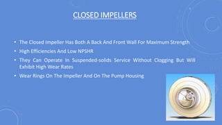 Types of impellers | PPTX
