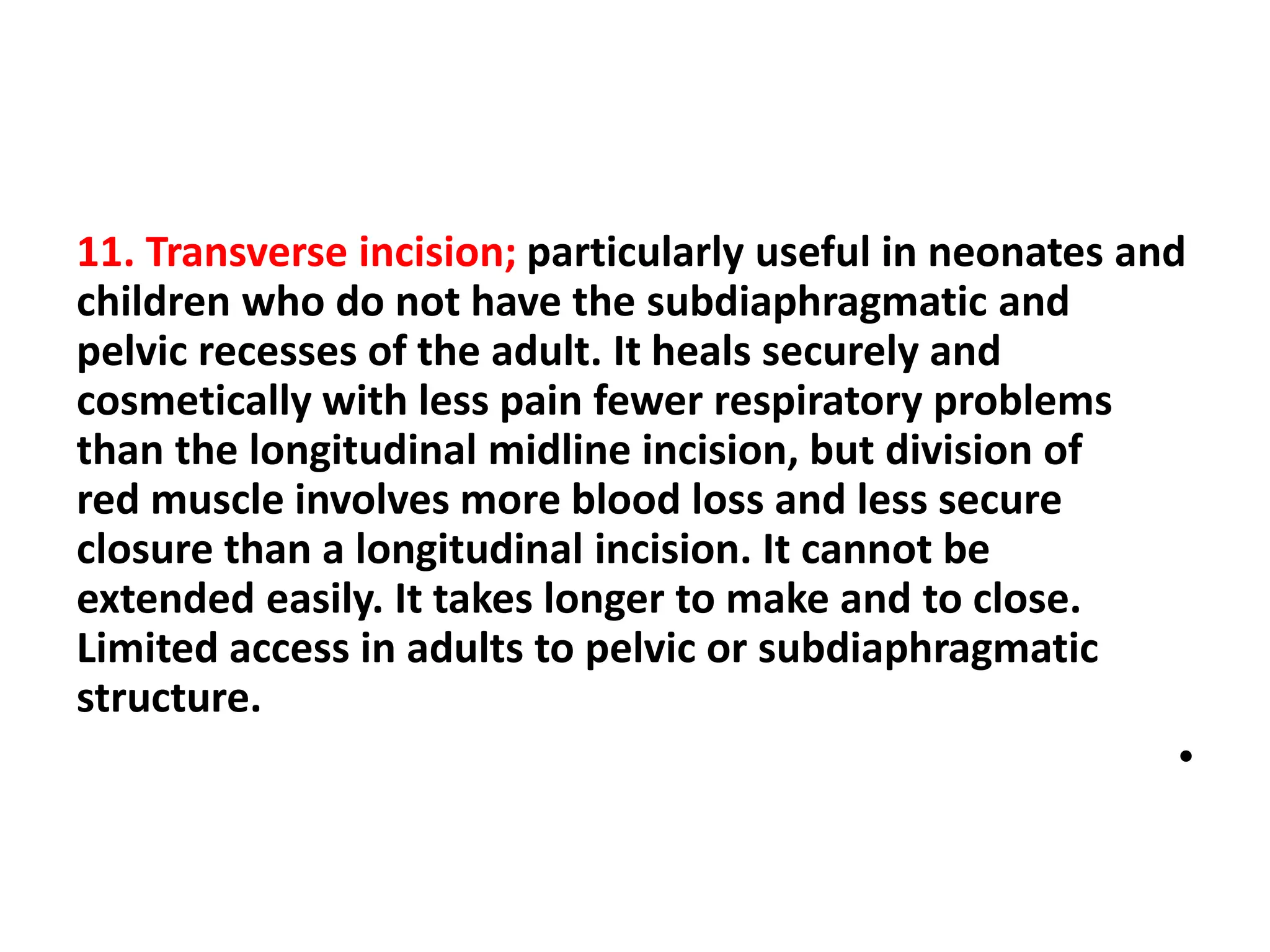 TYPES OF INCISIONS. presentation lecture | PPTX