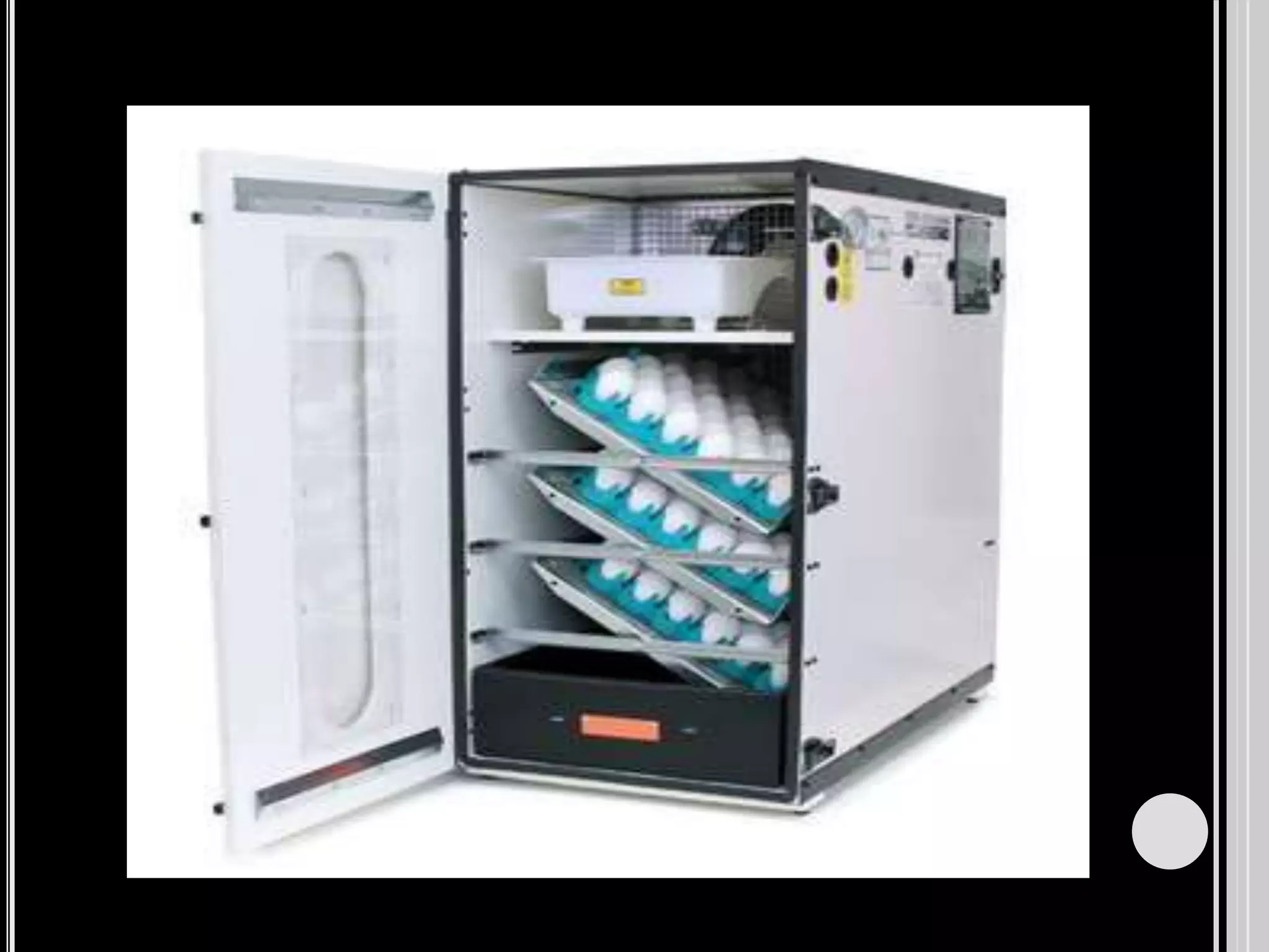 Types of incubators parts and their operations | PPTX