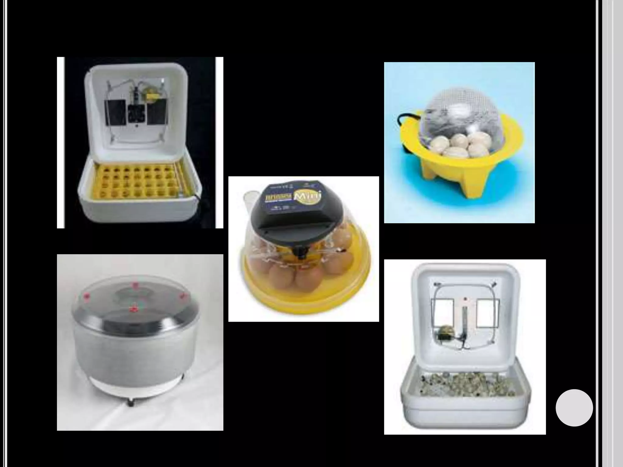 Types of incubators parts and their operations | PPTX