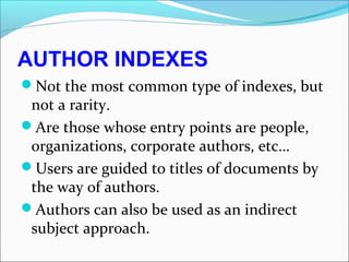 Types of indexes | PPT