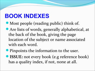 Types of indexes | PPT