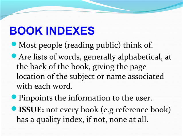 Types of indexes | PPT