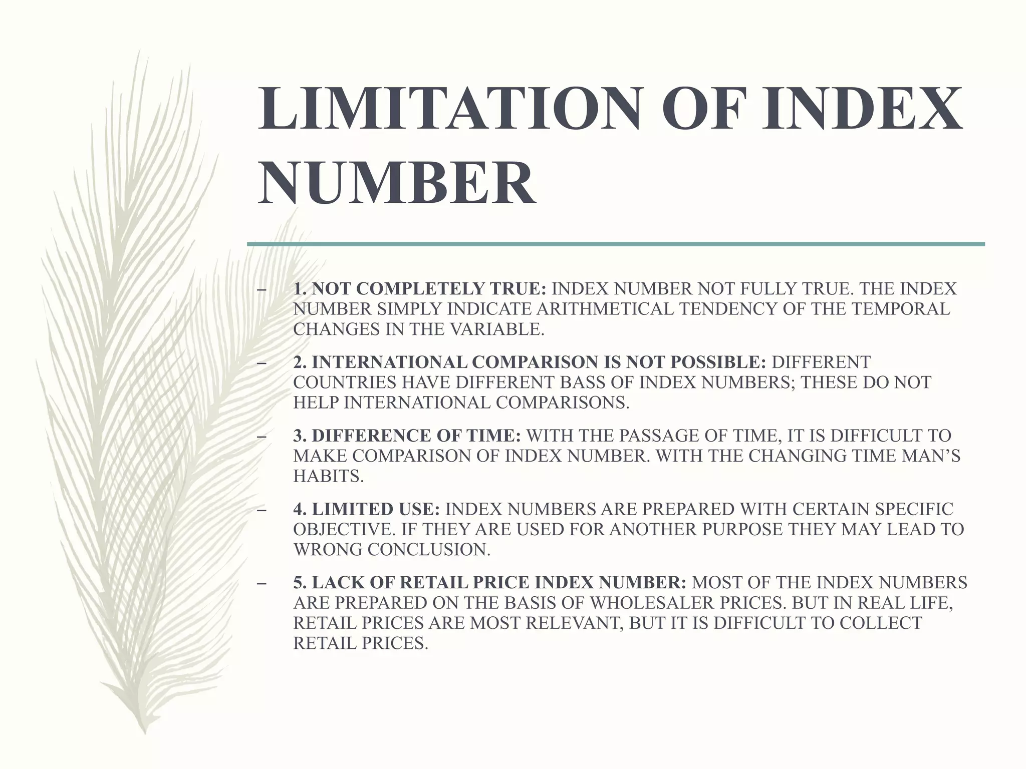 power point presentation on Types of index no | PPTX