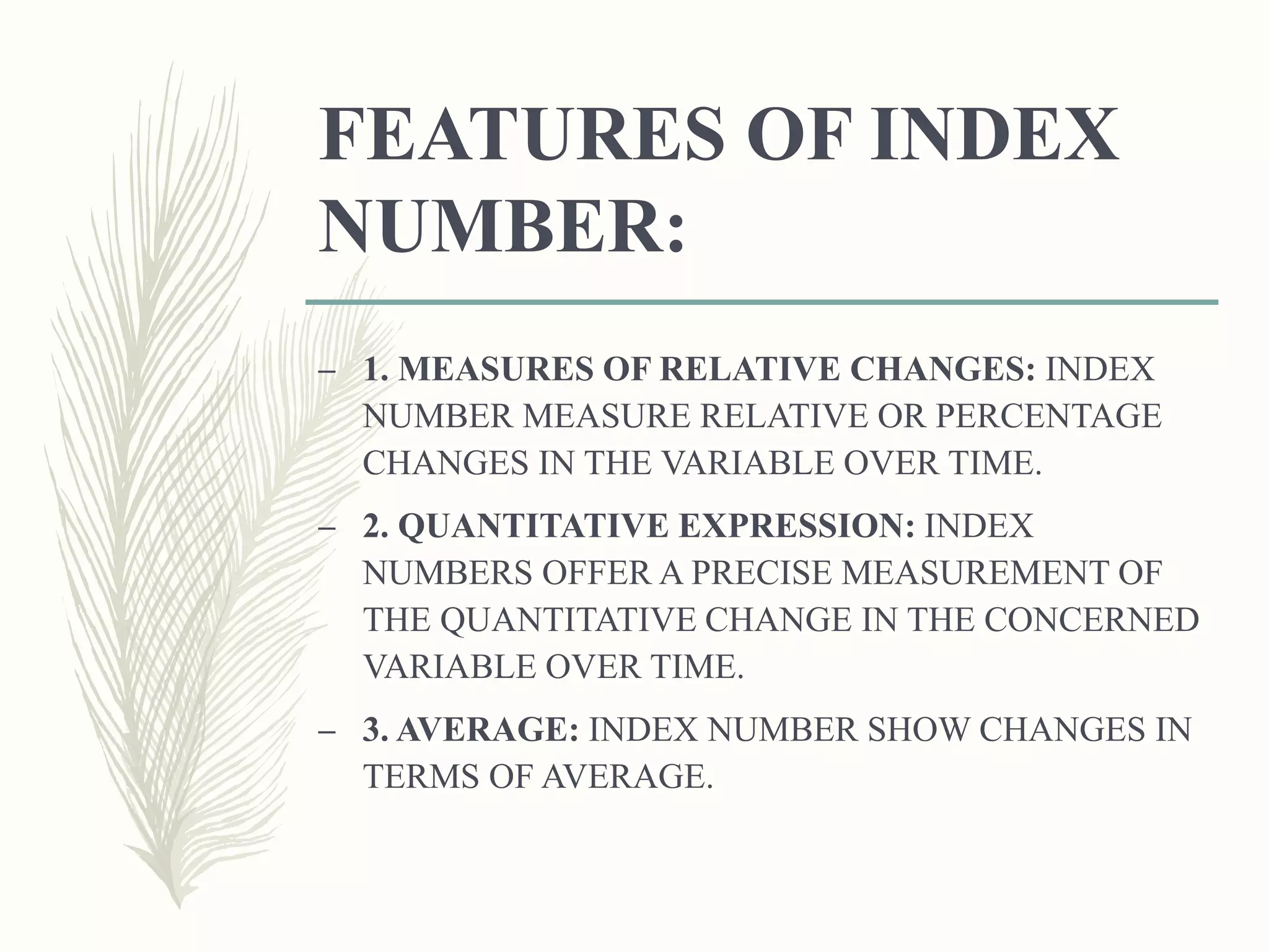power point presentation on Types of index no | PPTX