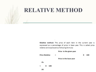 power point presentation on Types of index no | PPTX