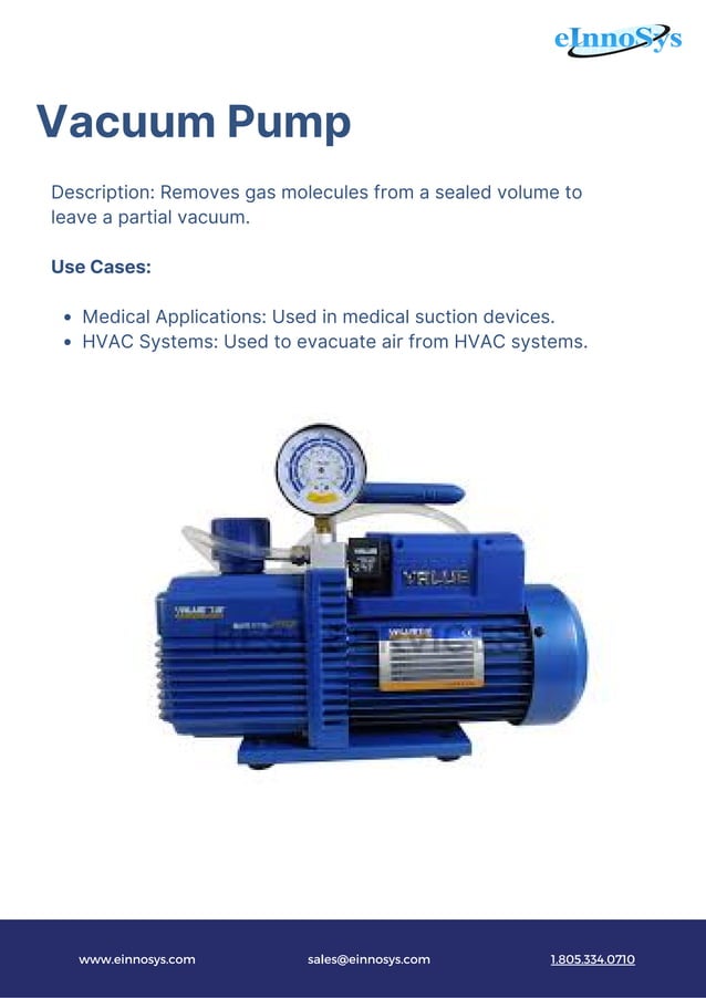 Types of Industrial Pumps and Their Use Cases | PDF