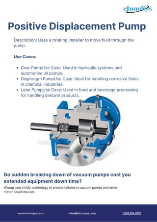 Types of Industrial Pumps and Their Use Cases | PDF