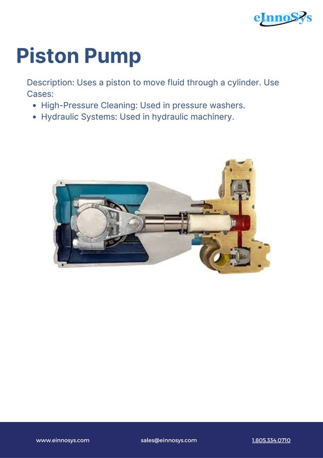 Types of Industrial Pumps and Their Use Cases | PDF
